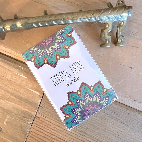 Games | New Stress Less Cards 5 Exercises To Stop You Stress And Worry ...